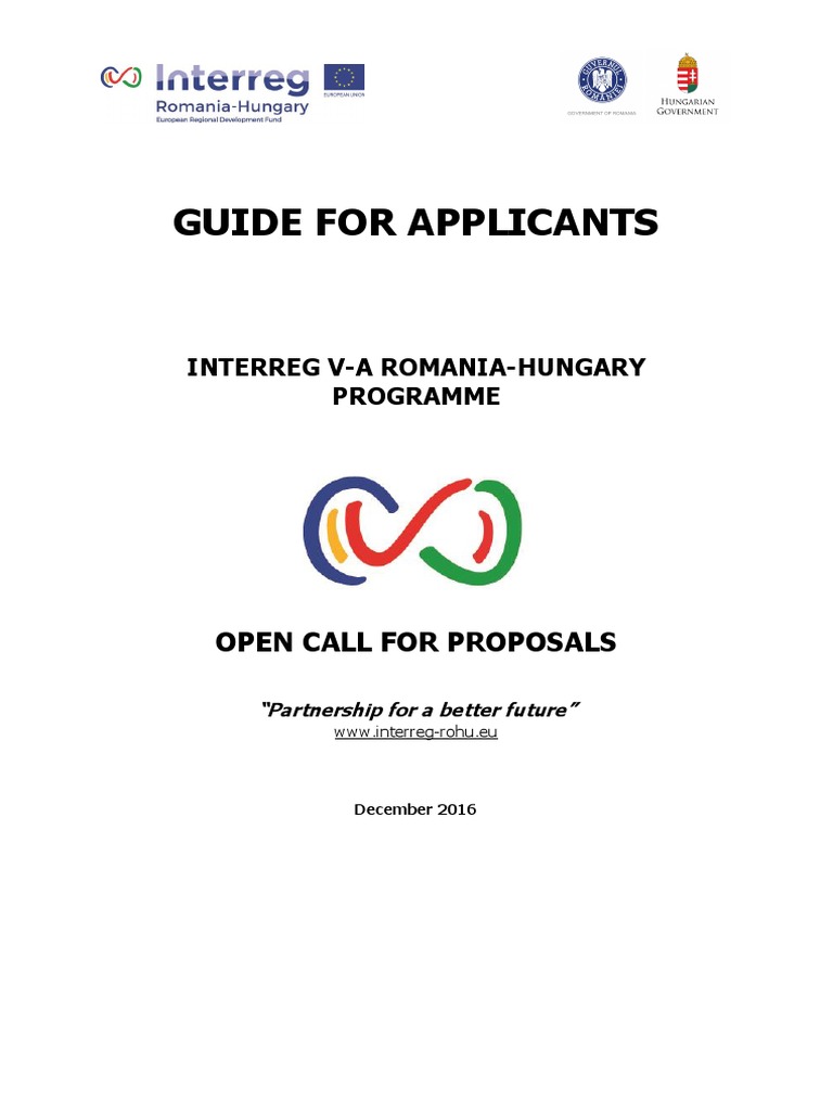 Guide For Applicants - Open Call | PDF | Equal Opportunity | Sustainability