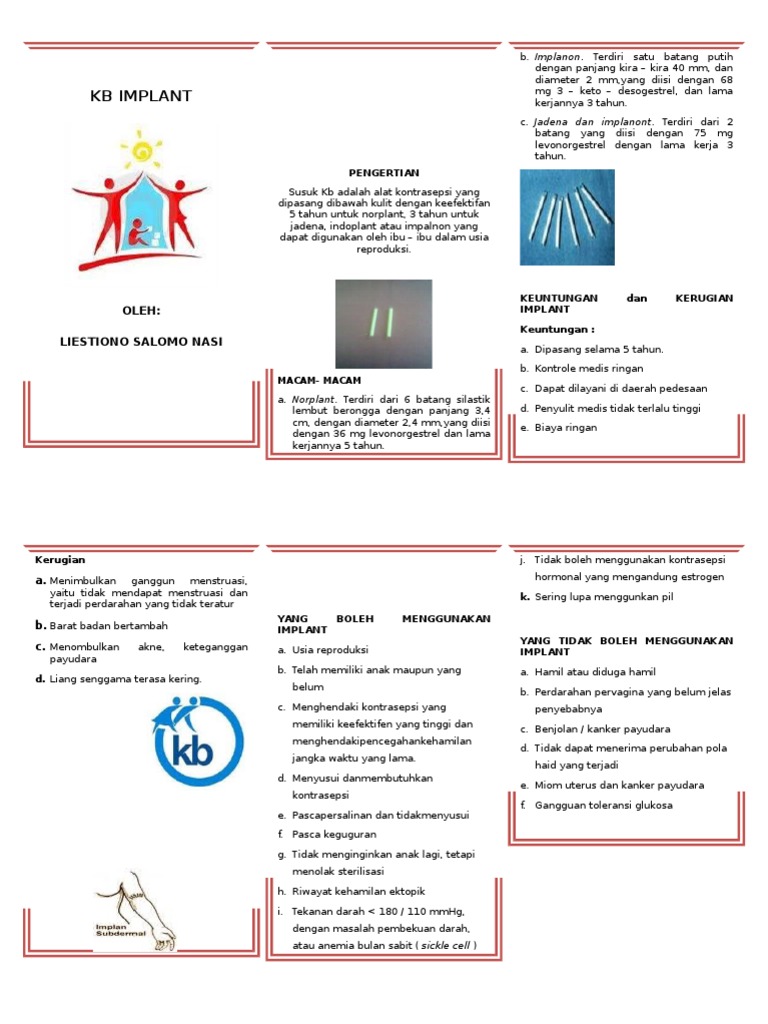 Leaflet KB Implant | PDF