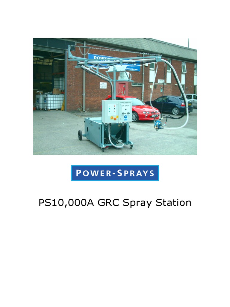 Ps10000a GRC Spray Station For GRC | PDF | Technology & Engineering