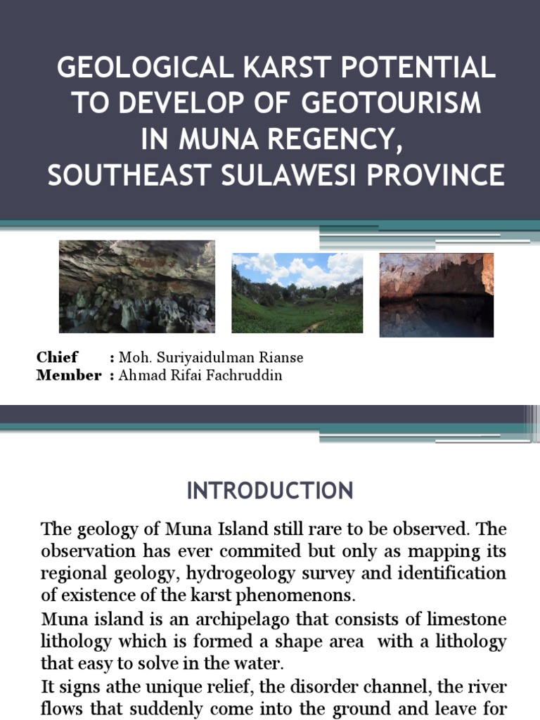 Geological Karst Potential To Develop of Geotourism | PDF | Cave | Geology