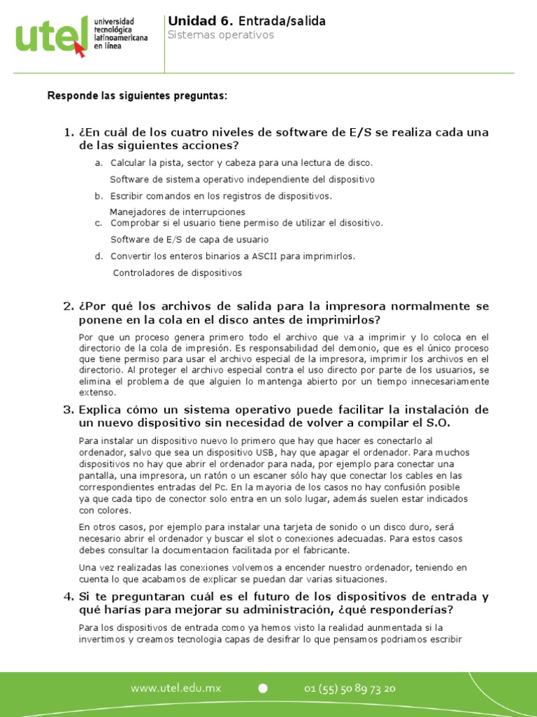Tarea Unidad 6 | PDF | Sistema operativo | Archivo de computadora Tarea Unidad 6 | PDF | Sistema operativo | Archivo de computadora