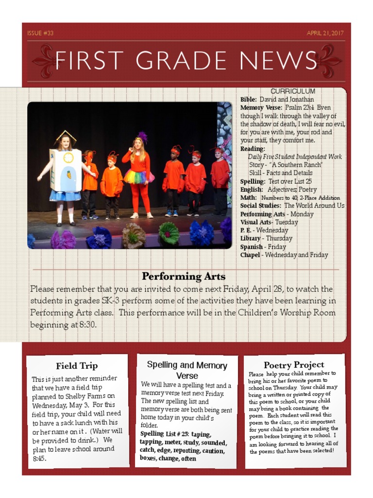 4 21 Douglas Ws Newsletter | PDF | Poetry | Further Education