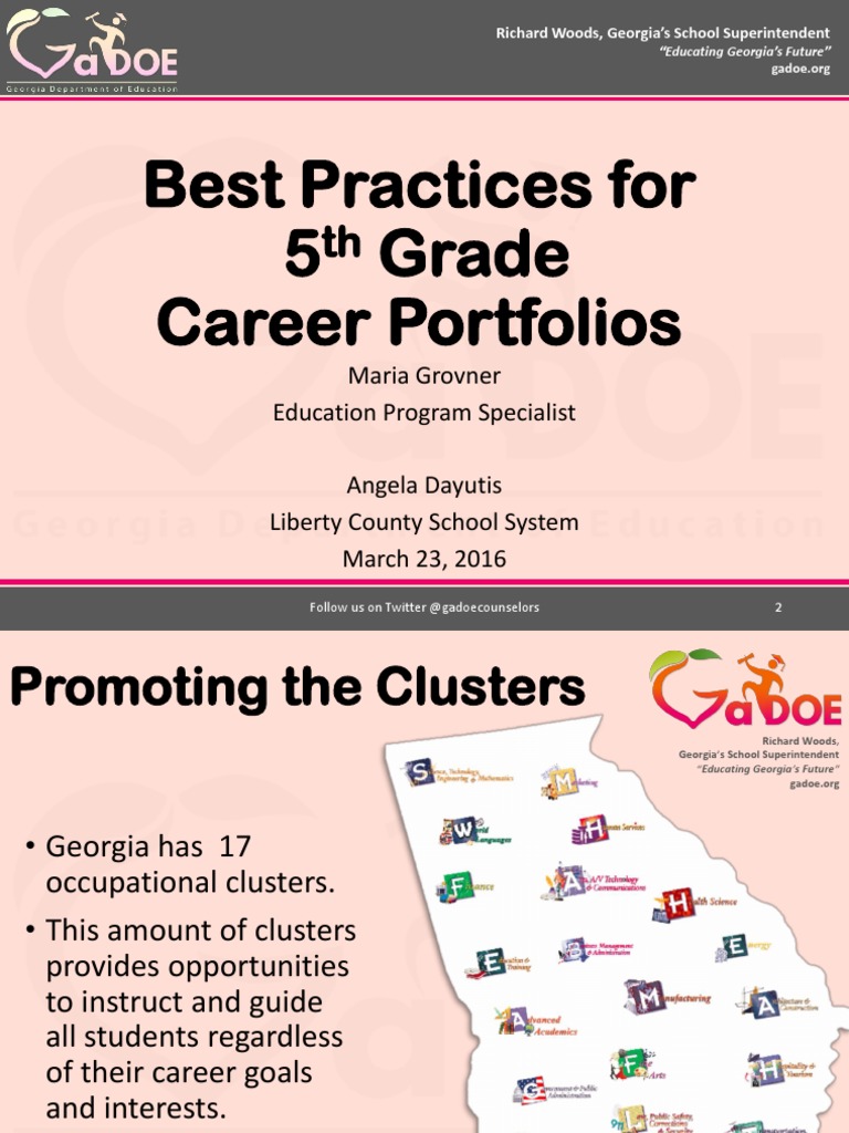 5th Grade Portfolio | PDF | Twitter | Business