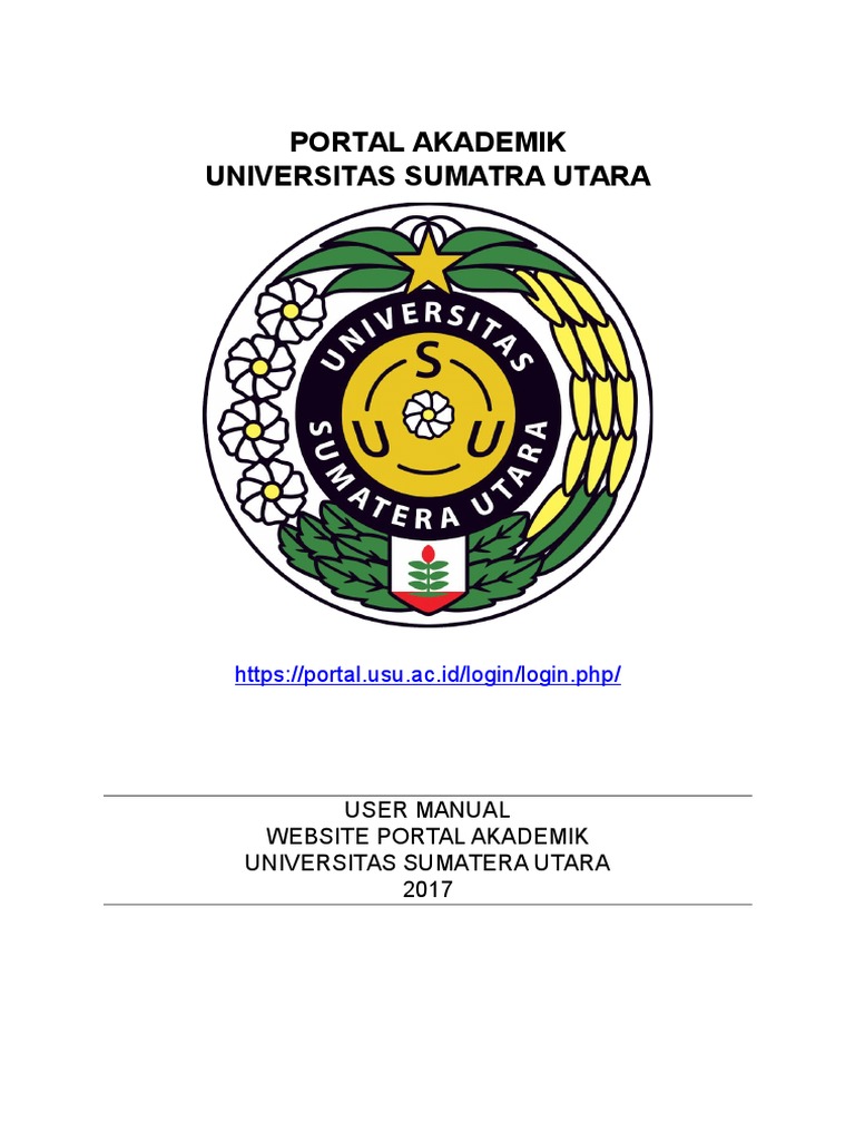 Panduan Penggunaan Portal Akademik USU | PDF