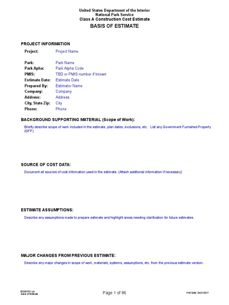Cost Estimation Excell Sheet | PDF | Engineering | Business