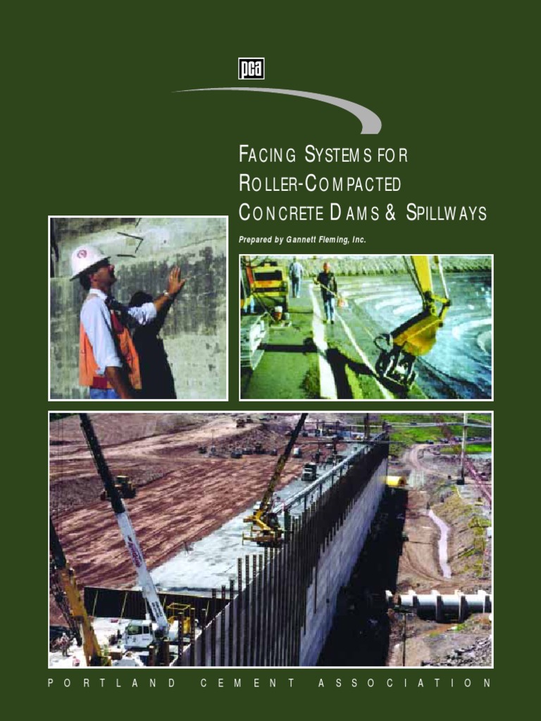 Facing Systems For RCC Dams & Spillways | PDF | Dam | Litre