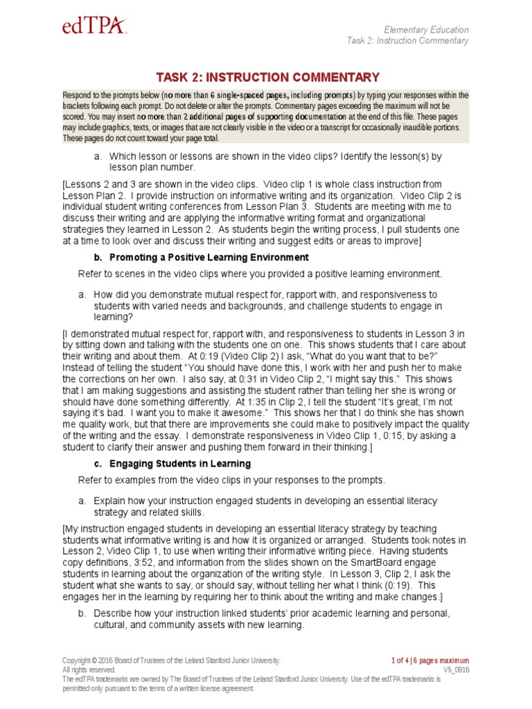 Task 2 | PDF | Lesson Plan | Learning