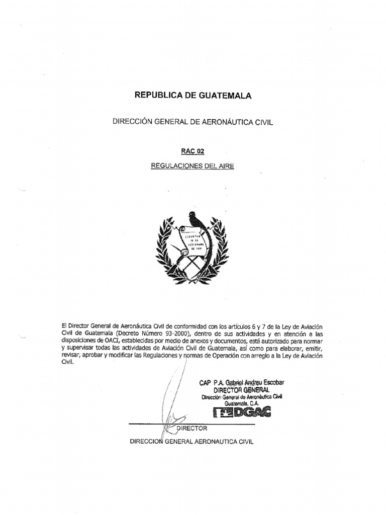 Rac 02 | Descargar gratis PDF | Reglas de vuelo por instrumentos ...