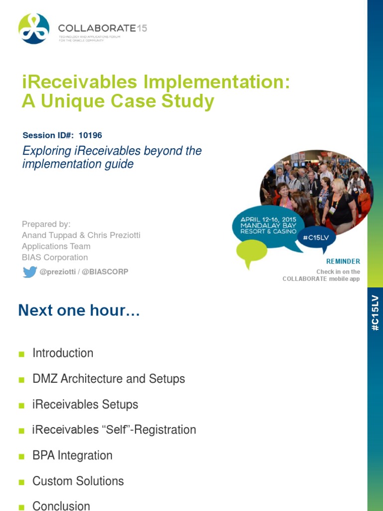 IReceivables Setup - OC | PDF | Financial Transaction | Invoice