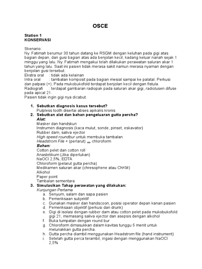 OSCE | PDF