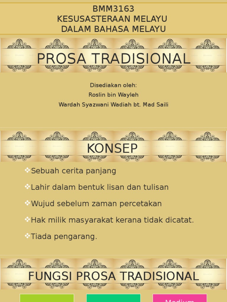 Prosa Tradisional | PDF