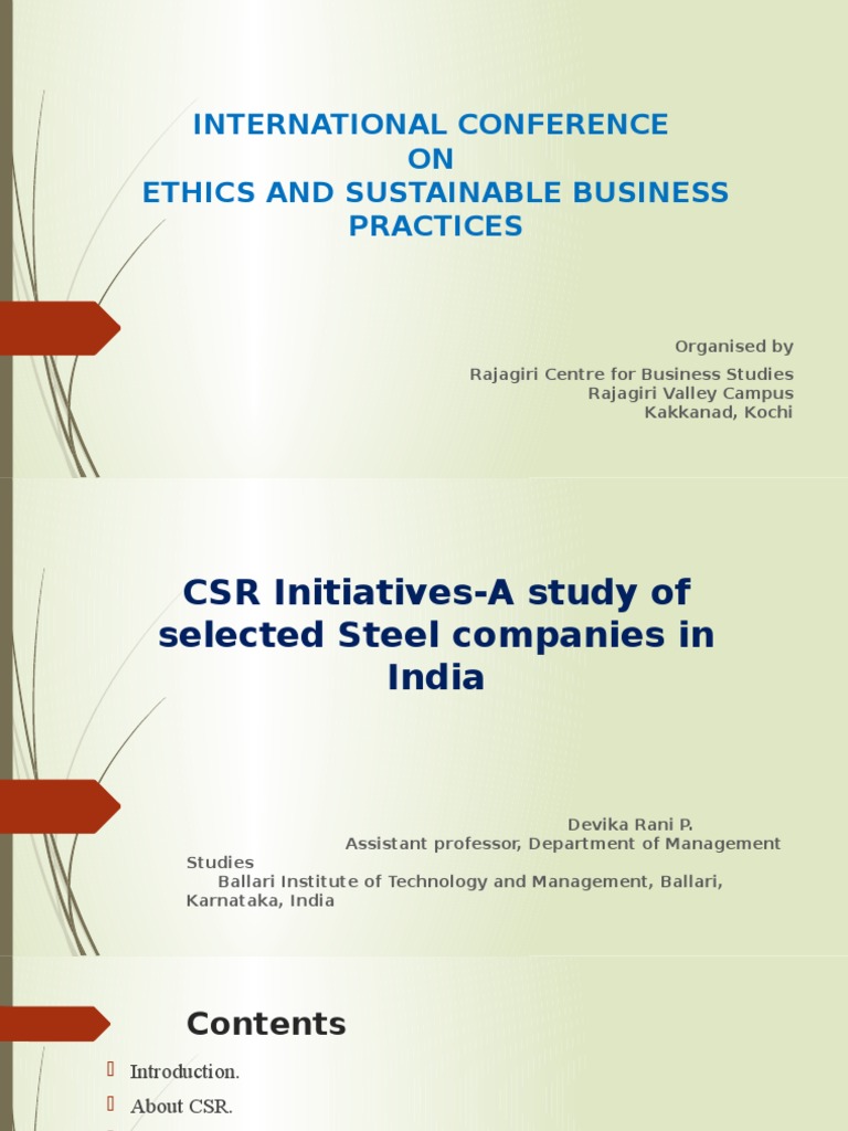 CSR | PDF | Corporate Social Responsibility | Public Sphere