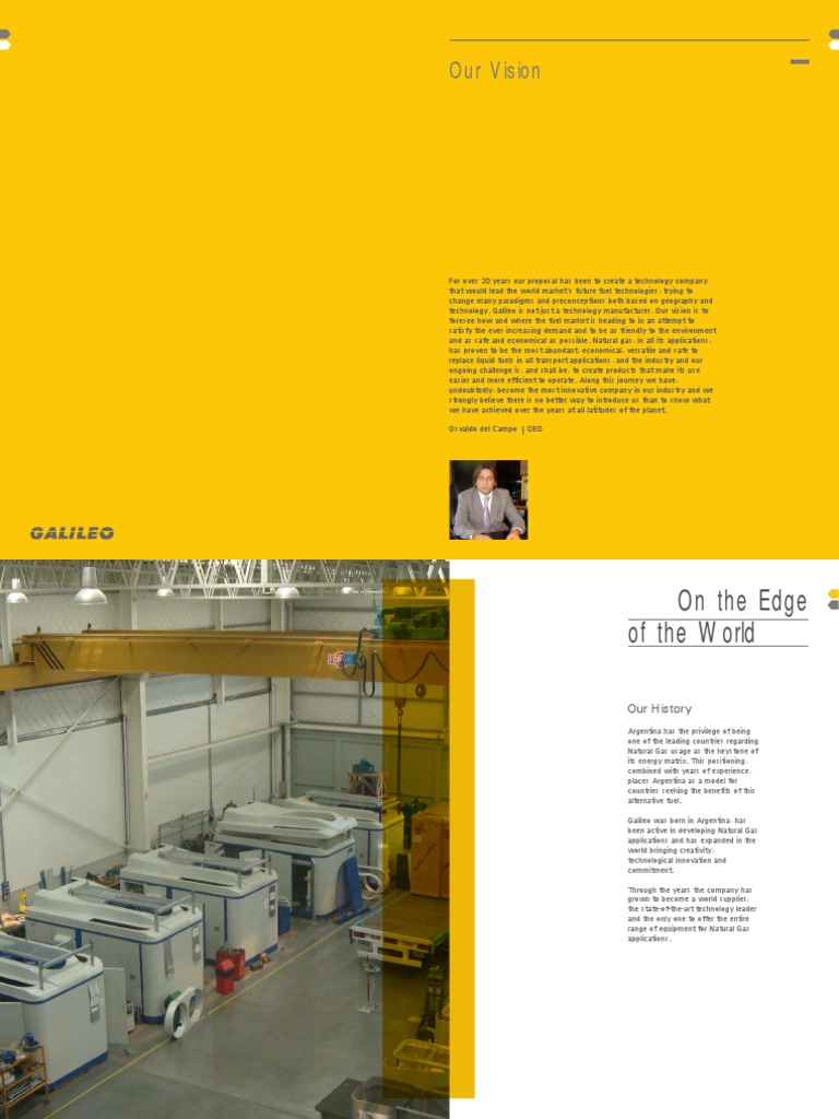 Brochure Galileo | PDF | Gas Compressor | Pipeline Transport