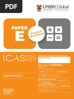 Icas Past Papers Answers | PDF