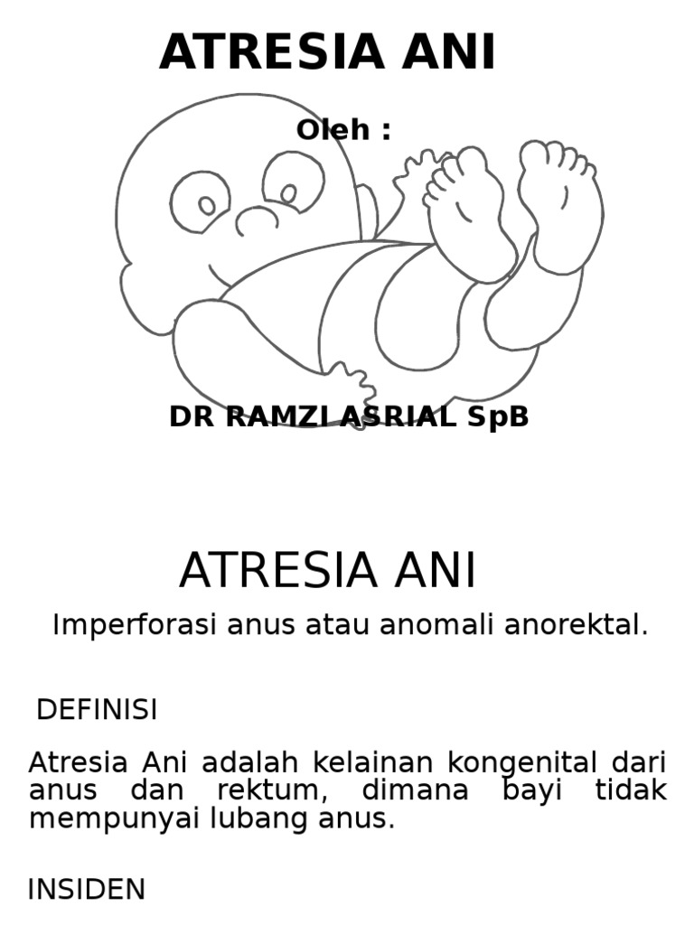 ANATOMY AND CLASSIFICATION OF ANORECTAL ATRESIA | PDF