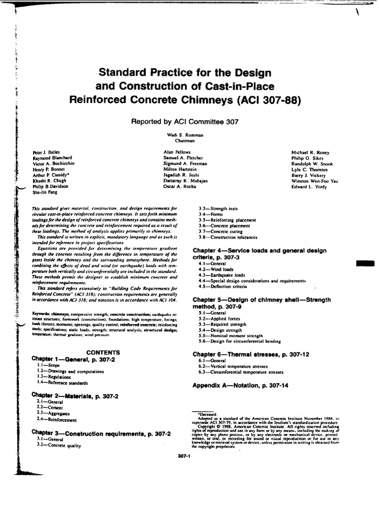 Aci 307-88 | PDF