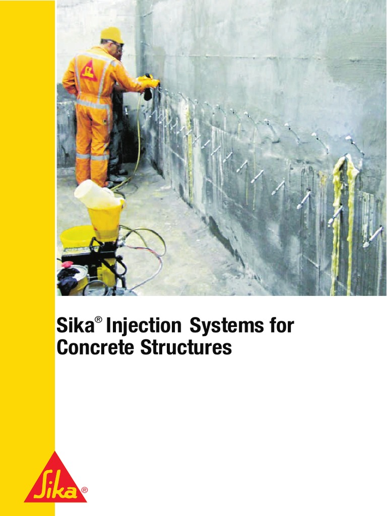 Injection System Brochure PDF | PDF | Concrete | Polyurethane
