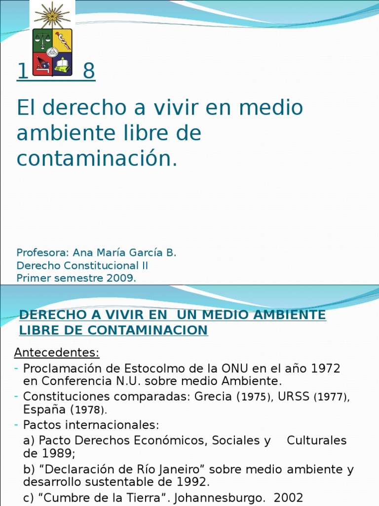 Contaminaci C3 B3n Ambiental y Protecci C3 B3n de La Salud (N C2 BA8-9 ...