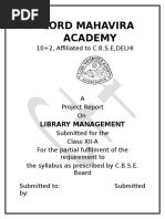 Library Management System Python | PDF | Libraries | Source Code