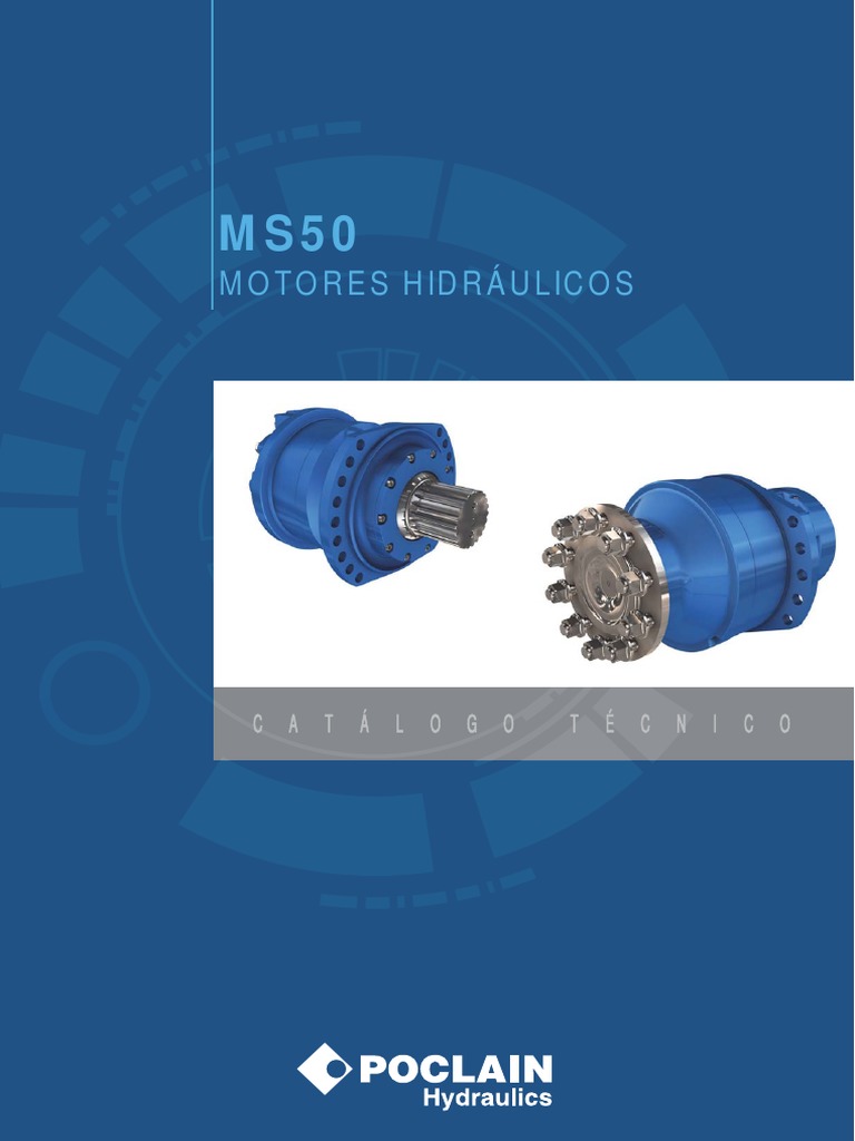 Ms50 Motor Poclain | PDF | Axle | Vehicle Parts