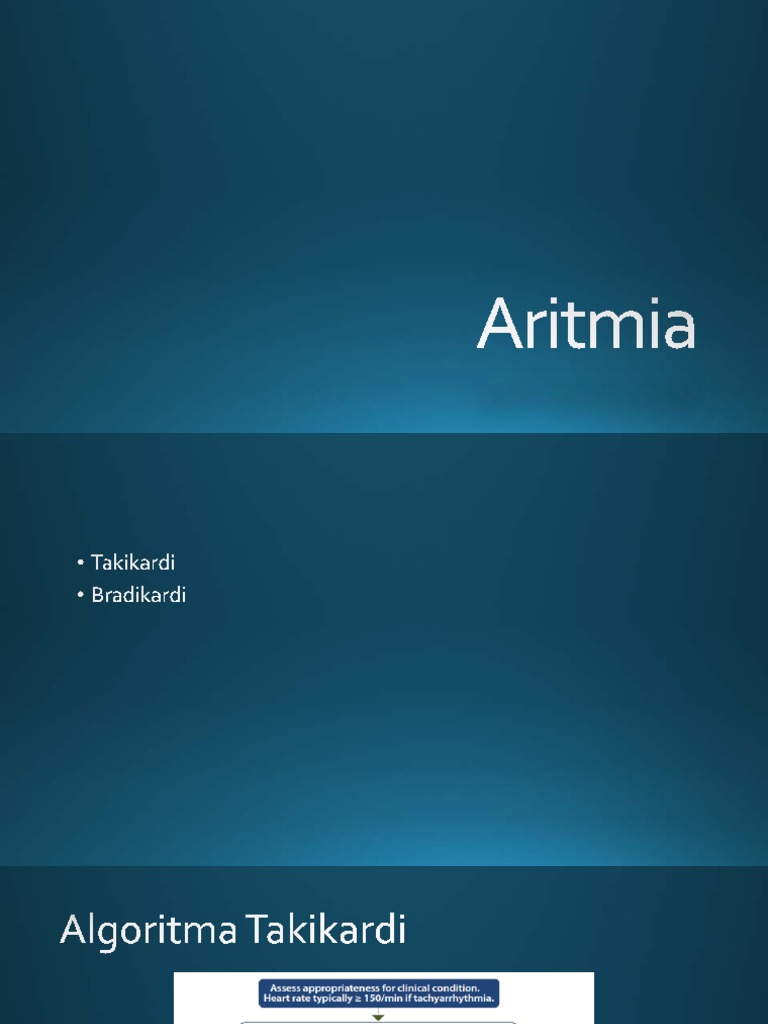 ACLS Aritmia | PDF | Cardiac Arrhythmia | Cardiovascular Diseases