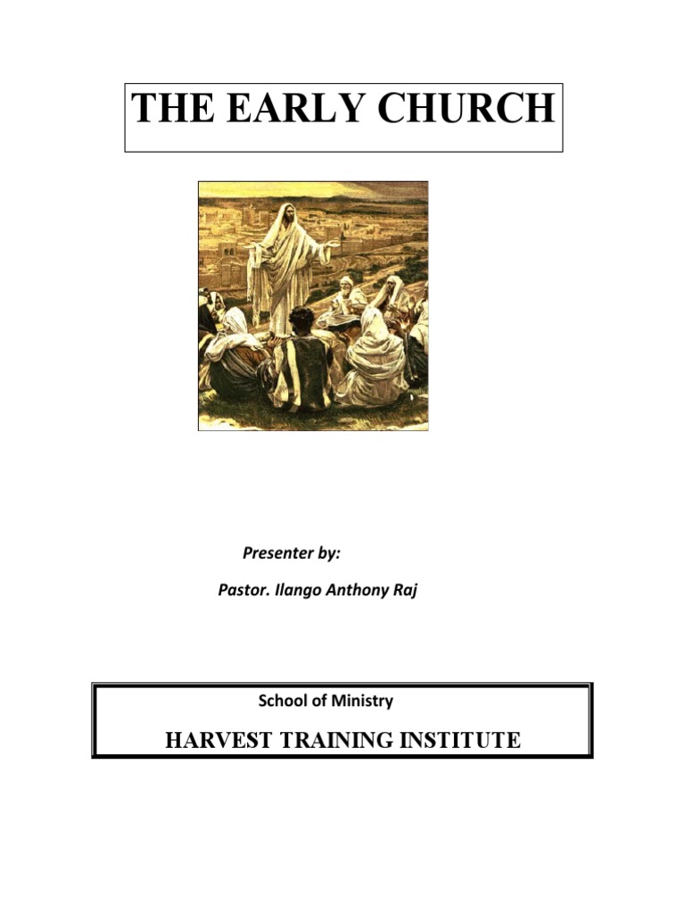The Early Chruch | PDF | Acts Of The Apostles | Paul The Apostle