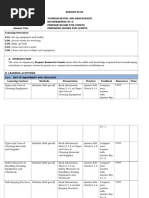 PROGRESS Chart-Housekeeping NC II - 2 | PDF