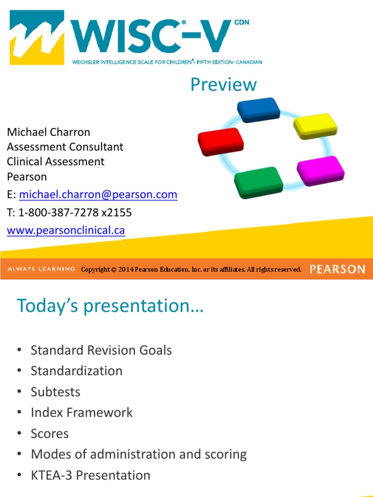 Wisc V | PDF | Quality Of Life | Psychology