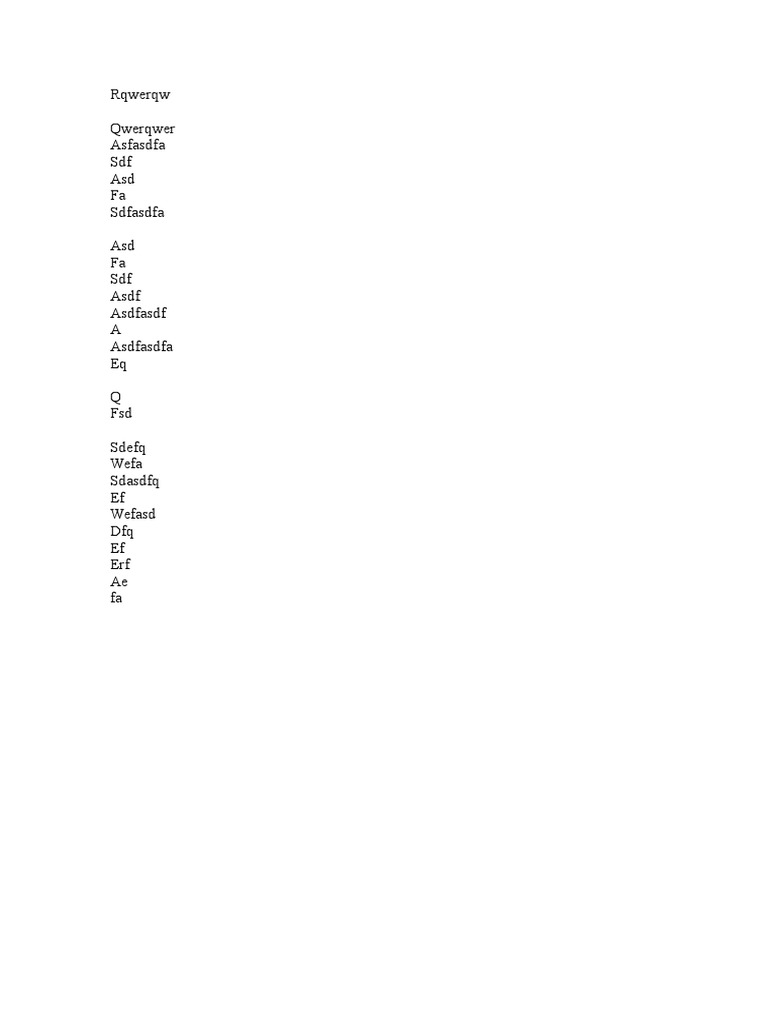 Rqwerqw Qwerqwer Asfasdfa SDF Asd Fa Sdfasdfa Asd Fa SDF Asdf Asdfasdf ...
