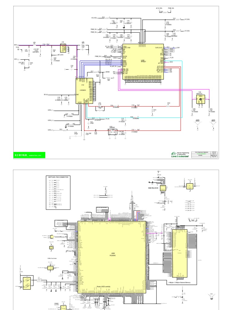 Motorolla E2 Schematic | PDF