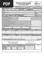 1601c Form | PDF | Withholding Tax | Taxation
