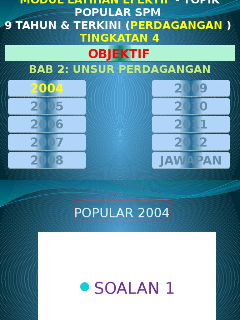 Bab 2 PP Modul Efektif Obj | PDF | Bisnis