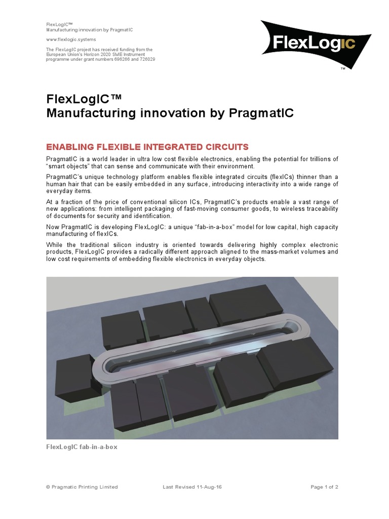 Flex Logic 160811 | PDF | Integrated Circuit | Automation