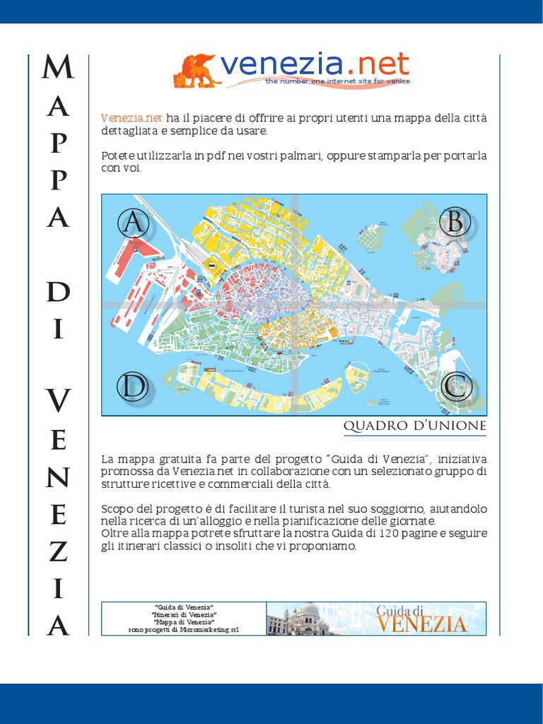 Mappa Venezia PDF | PDF