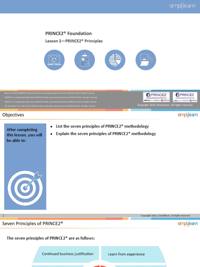 Prince2 Lesson 02 PDF | Download Free PDF | Accountability | Leadership