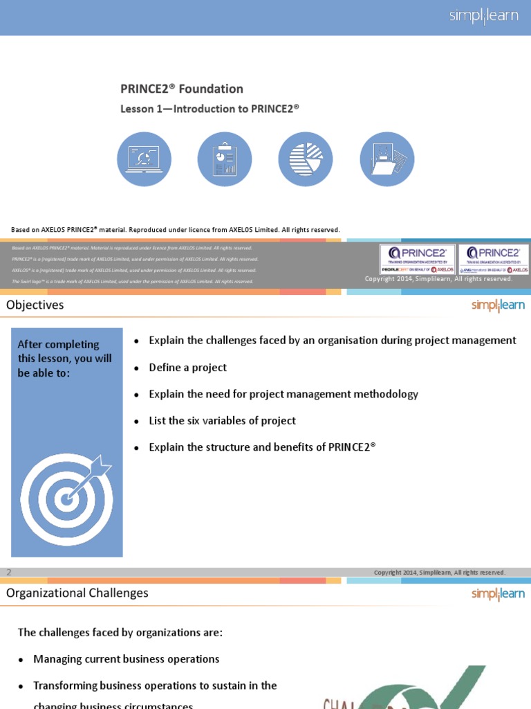 Prince2 Lesson 01 PDF | PDF | Project Management | Production And ...