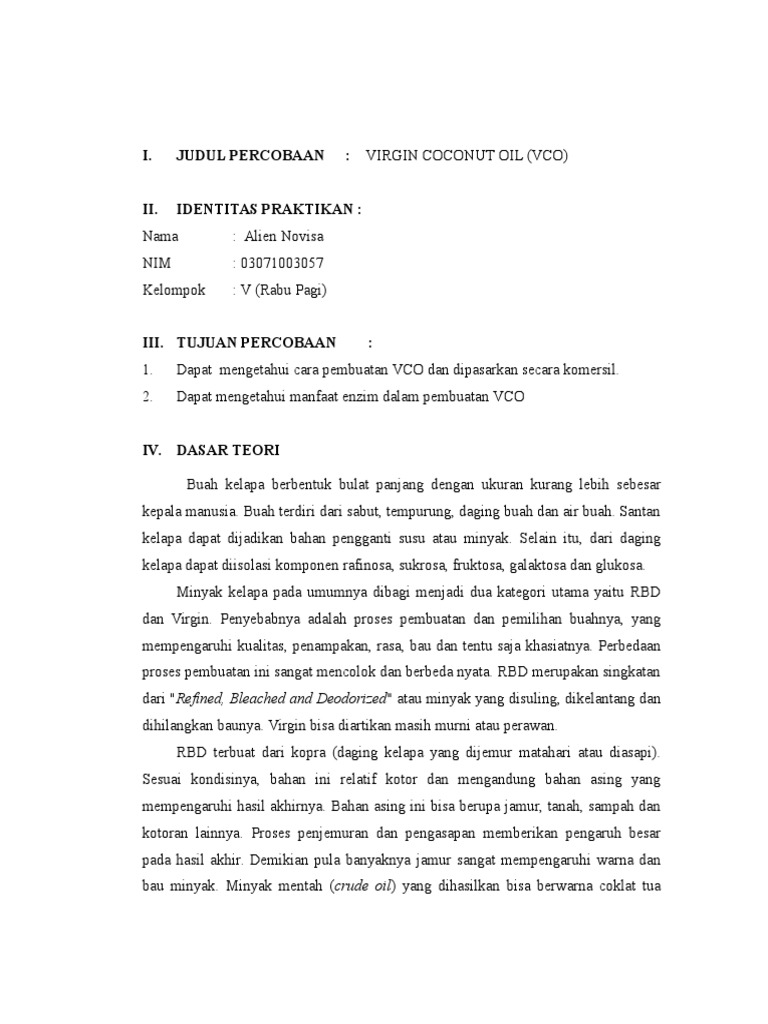 Laporan Tetap VCO | PDF