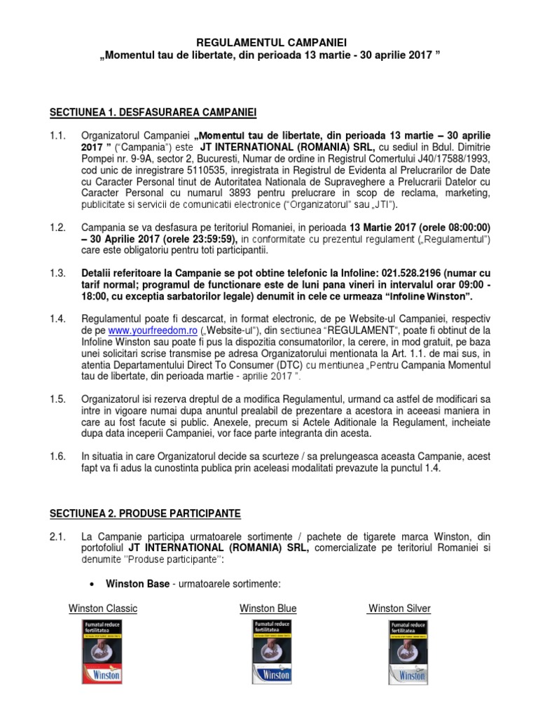 Regulament PDF | PDF