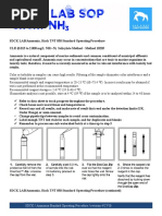 Total Phosphorus Testing SOP | PDF | Phosphate | Phosphorus