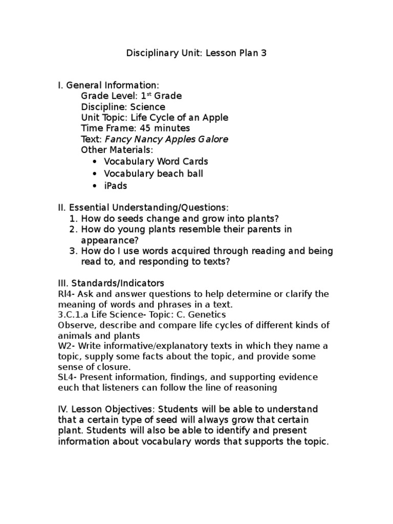 Close Reading Lesson Plan 3 | PDF | Lesson Plan | Educational Assessment