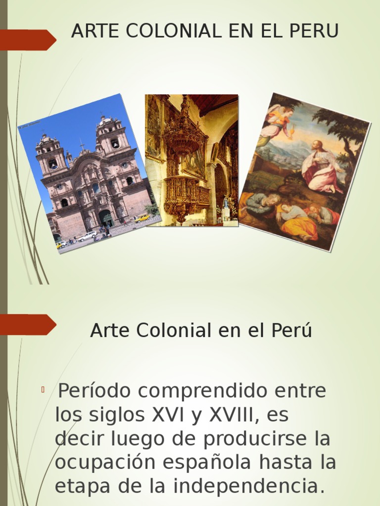 Arte Colonial | PDF | Barroco | Pinturas