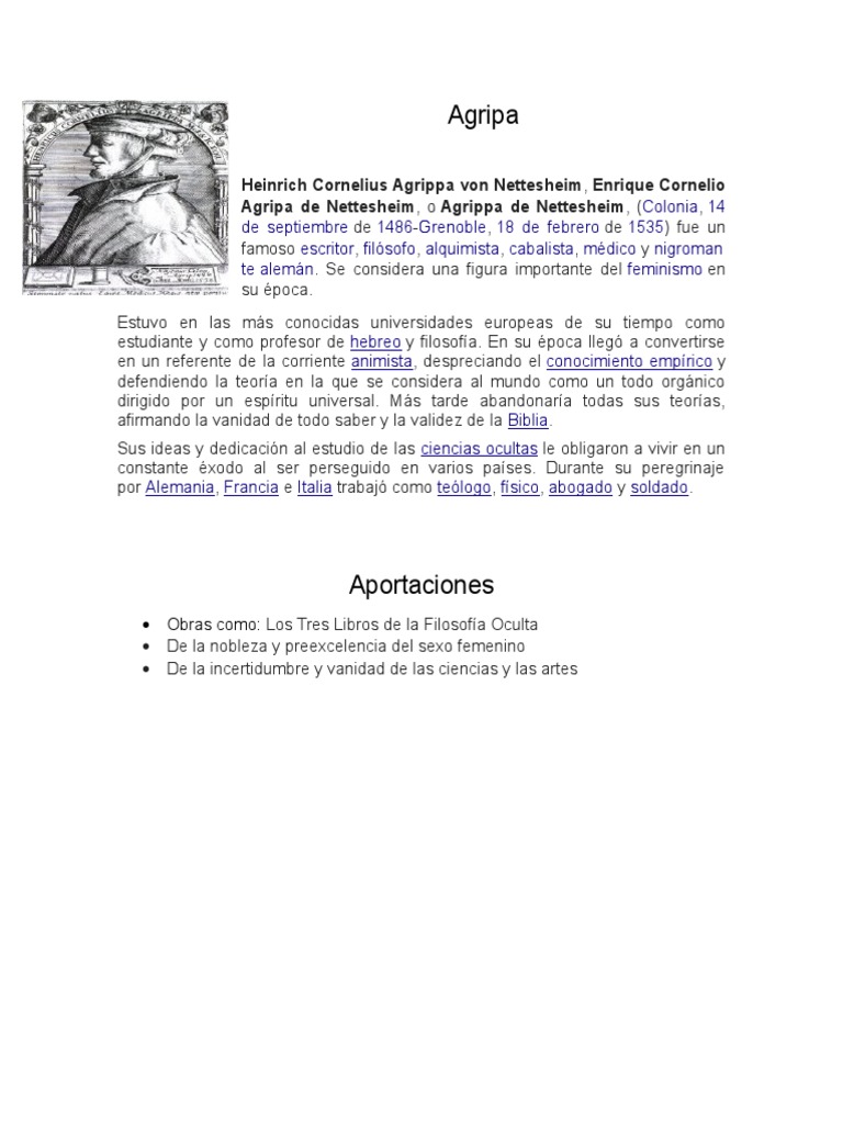 Agripa | PDF