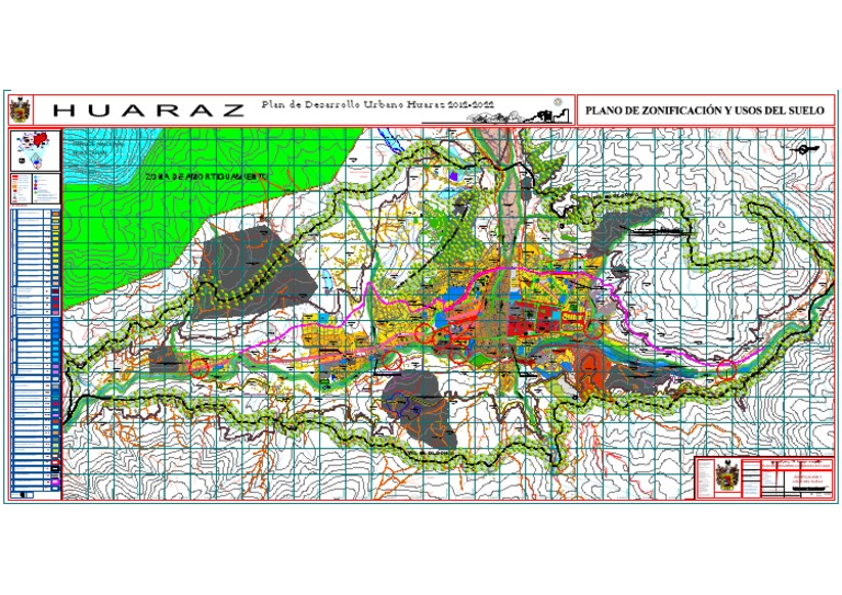 Plano de Zonificación y Usos de Suelo | PDF | Zonificación | Urbanización