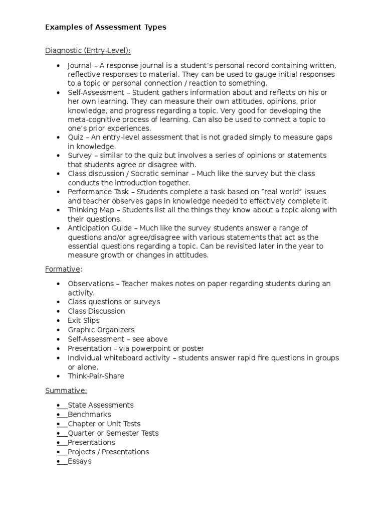 Goal 3 Test List | PDF | Career & Growth