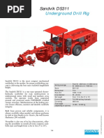 Sandvik DL431-7C: Underground Drill Rig | PDF | Drilling Rig | Drilling