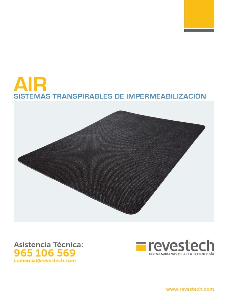 Revestech Air Transpirable | Techo | Agua