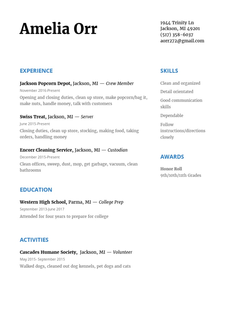 Senior Trans Resume | PDF