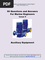 Marine Engineering Exam Questions & Answers | PDF
