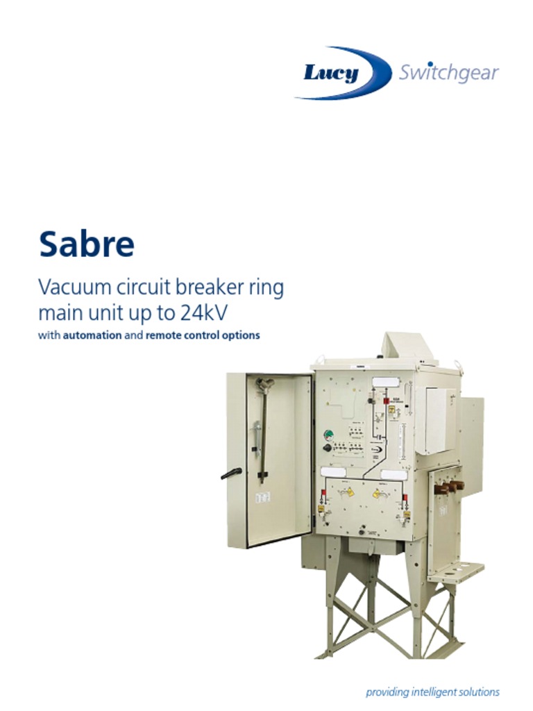 Lucy Switchgear Sabre Range D9 PDF | PDF | Relay | Fuse (Electrical)