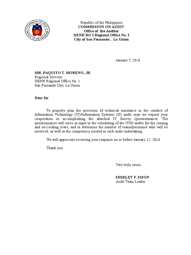 It Is Letter Request | PDF